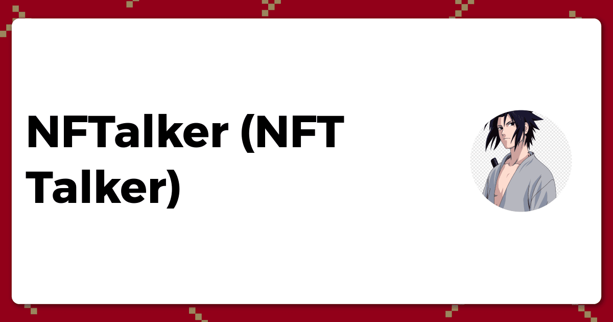 NFTalker (NFT Talker) | AKINDO